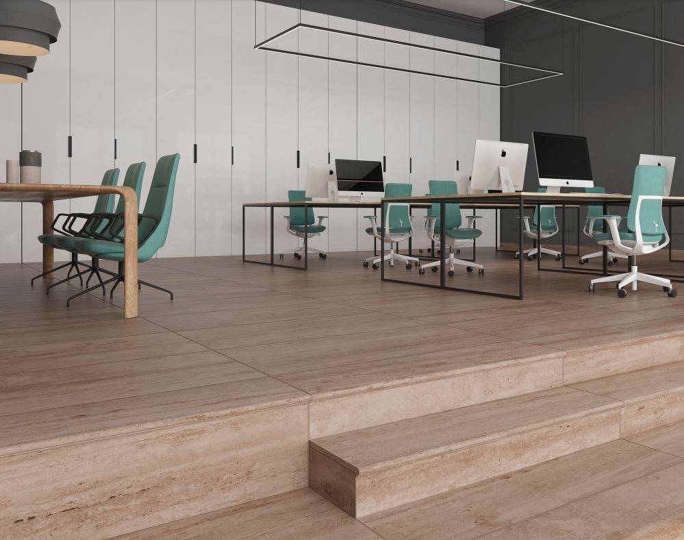 Ступени Gres De Aragon Marble - купить в Москве | Цены на плитку Грес Де Арагон Марбл