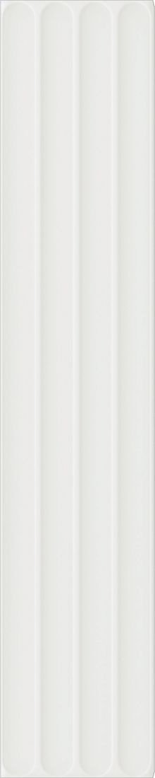 Плитка DNA Plinto In White Matt 10.7×54.2 Белый - купить в Москве | Цены