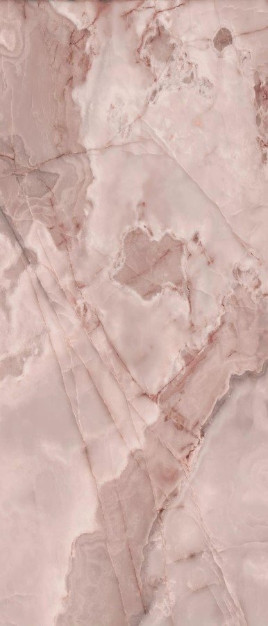 Керамогранит Reves De Rex Rose Glossy 6mm 120x280 Розовый - купить в ...