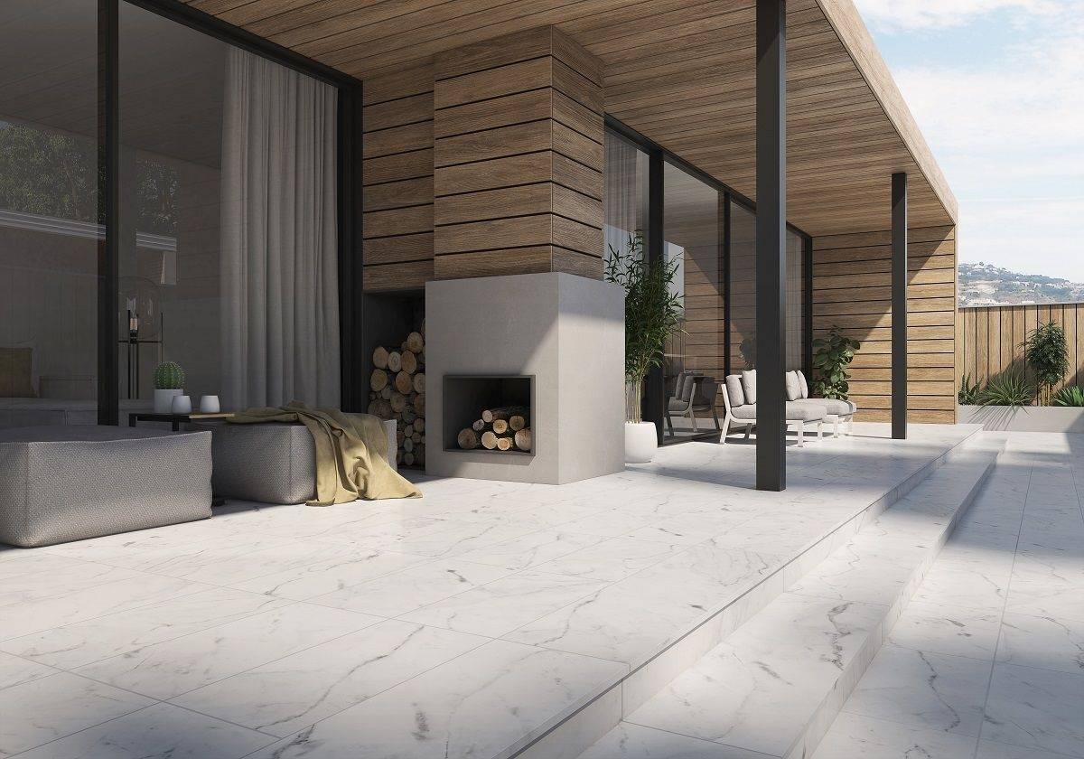 Ступени Gres De Aragon Marble - купить в Москве | Цены на плитку Грес Де Арагон Марбл