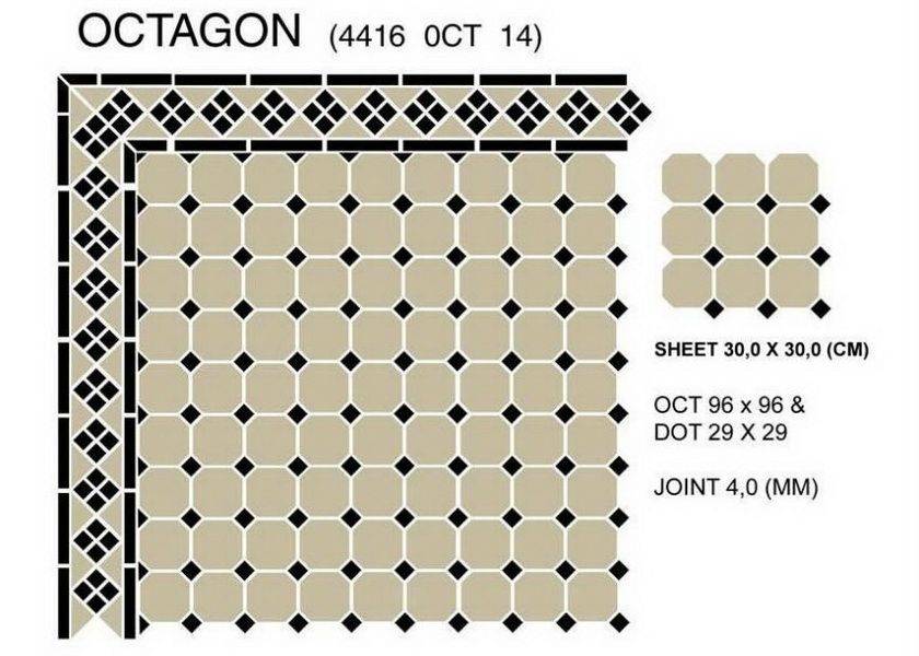 Керамогранит TopCer Octagon - купить в Москве | Цены на плитку ТопКер Октагон