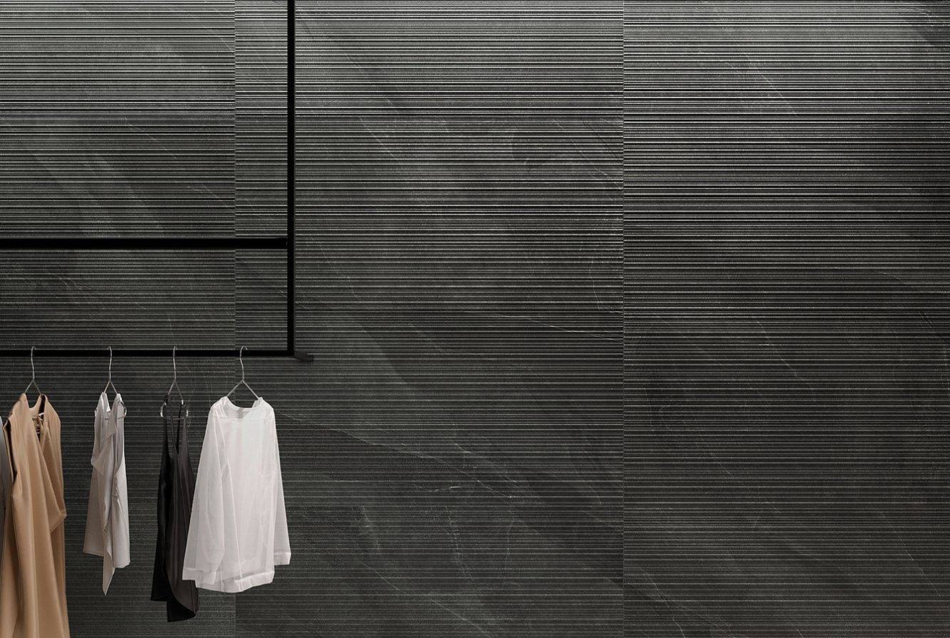 Керамогранит Italgraniti Shale Moon Ribbed SQ 60×120 Серый - купить в ...